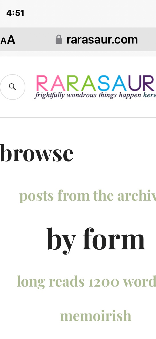 Happy 10th Anniversary To RARASAUR! – With Angels and Elephants